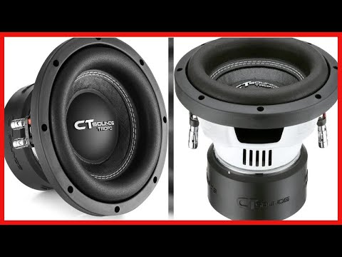 CT Sounds TROPO-8-D2 8 Inch Car Subwoofer Dual 2 Ohm, 800 Watts Max ...