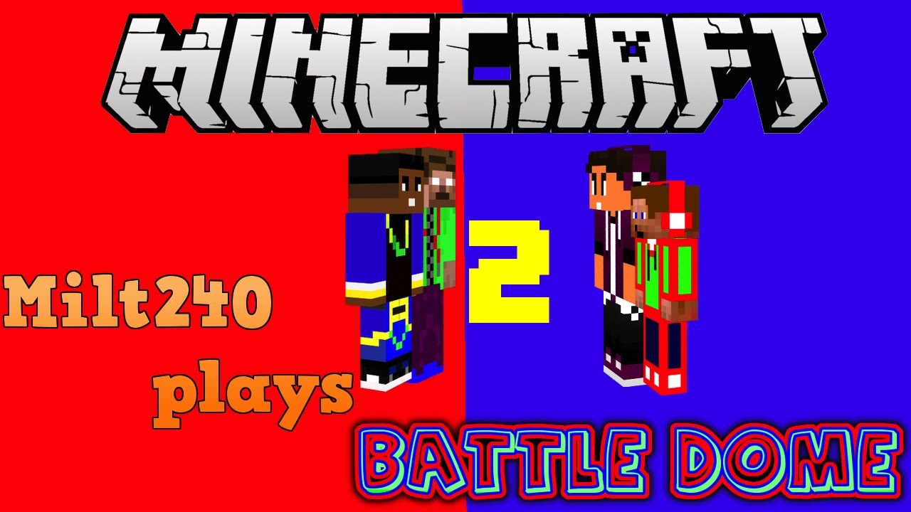 Minecraft MiniGame BATTLE DOME! 2 - YouTube