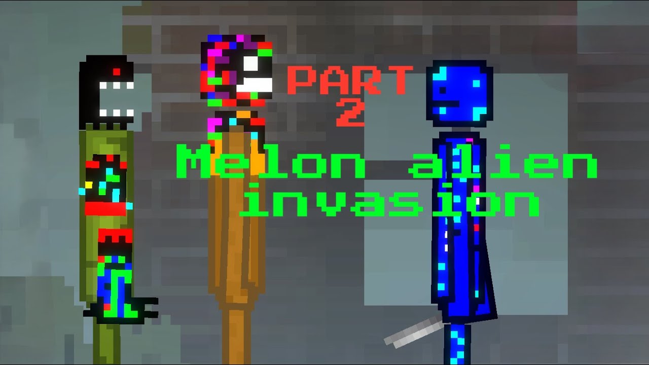 Melon alien invasion episode 2 - The infection of pumpkin - YouTube