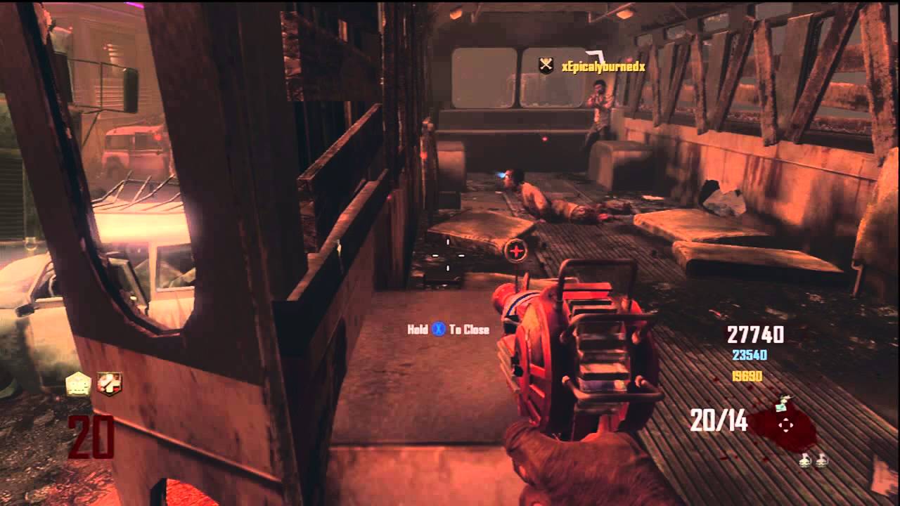 Black ops 2 Zombies: EASY ZOMBIE ON BUS GLITCH(Transit)- useful for ...