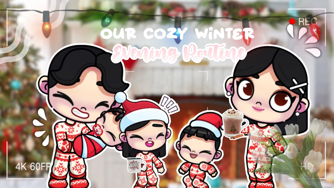 Our cozy *WINTER* evening routine!! ️💭☃️ *SNOWBALL FIGHT?!* || *With ...