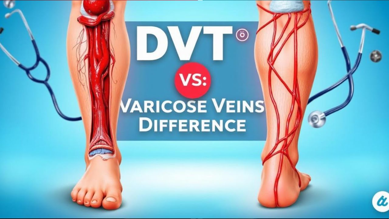 DEEP VEIN THROMBOSIS (DVT) vs Varicose Veins: Know the Difference ...