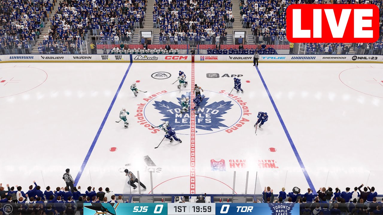 NHL LIVE🔴 San Jose Sharks vs Toronto Maple Leafs - 30th November 2022 ...