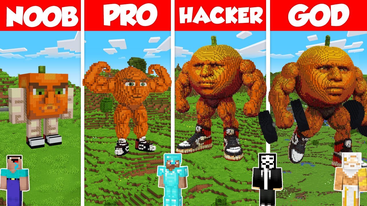 Udin Din Din Statue Build Battle Challenge - Noob vs Pro vs Hacker vs ...