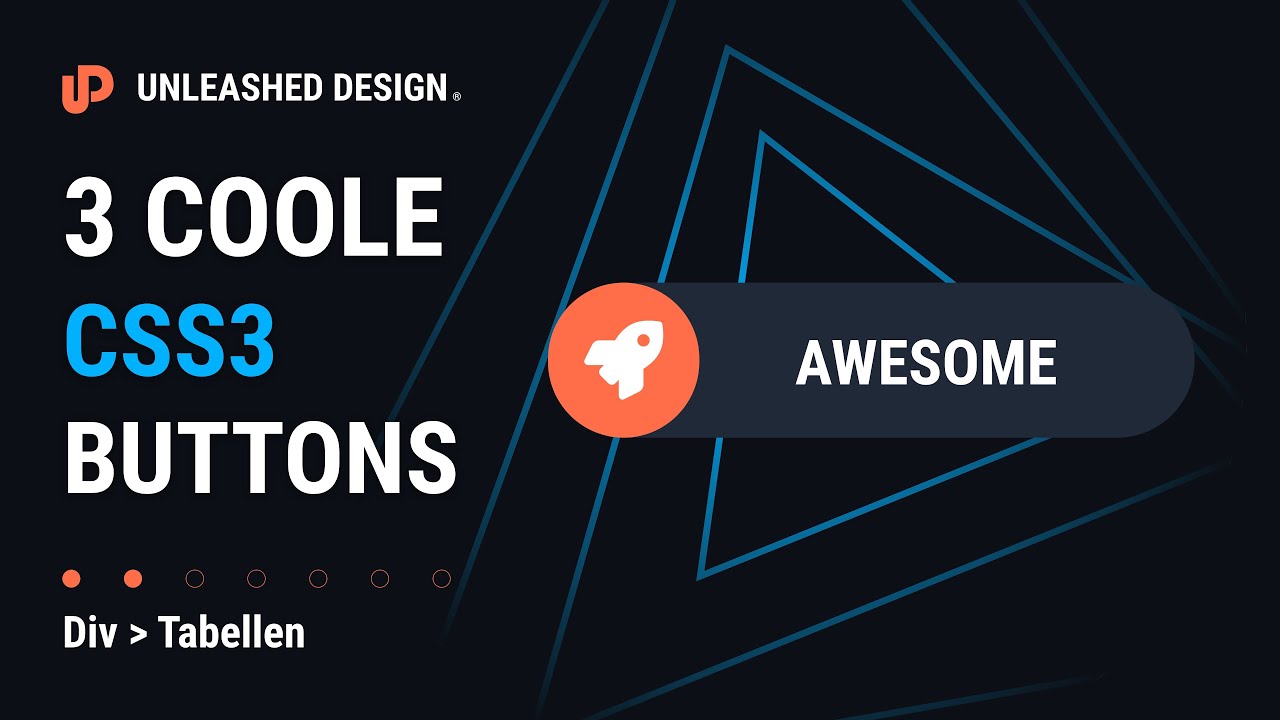 Kennst du diese 3 coolen CSS3 Button Effekte schon? 👍 [TUTORIAL] - YouTube