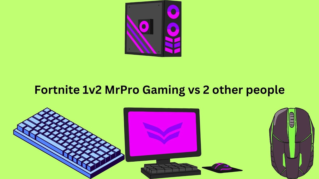 Fortnite 1v2 MrPro Gaming vs 2 other people - YouTube