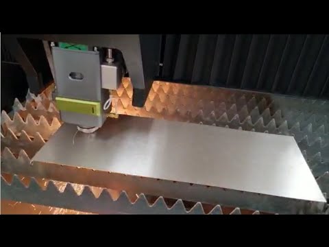 Oculus Fibre Laser Cutting Aluminium - Fibre Laser Cutters - YouTube