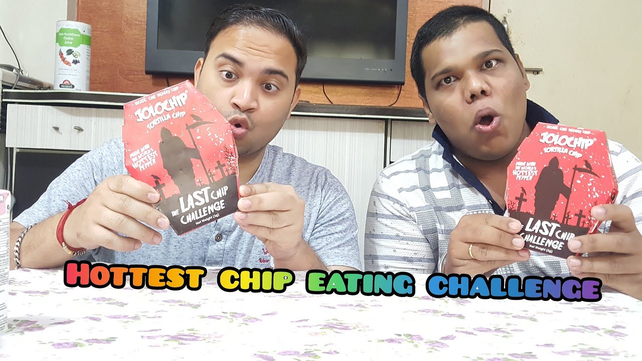 Live World's Hottest Chip Eating Challenge - YouTube