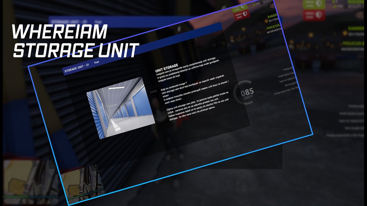 FiveM Storage Units , WHEREIAM - YouTube