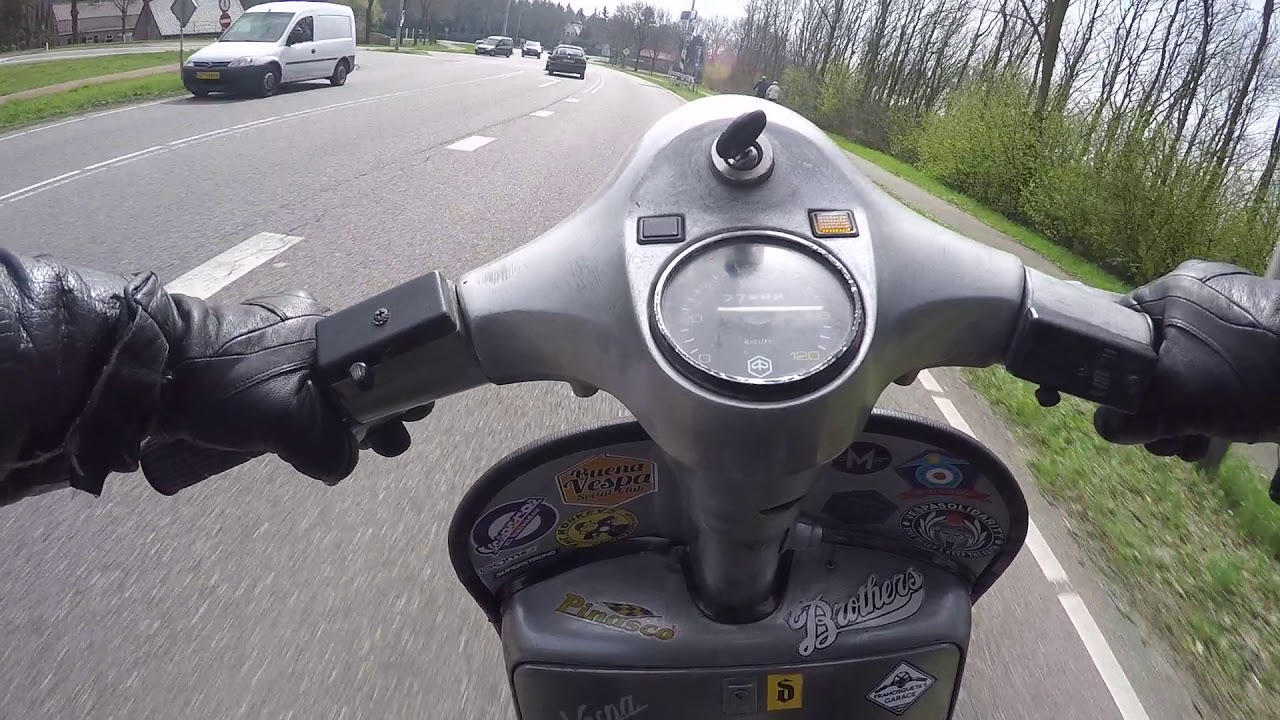Vespa Pinasco p225e part2 - YouTube