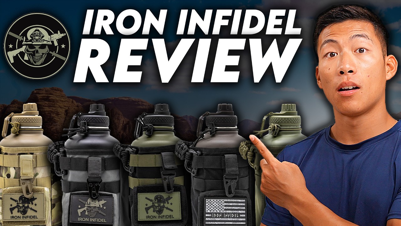 Iron Infidel Battle Bottle 64oz Review - The BEST Water Bottle For ...