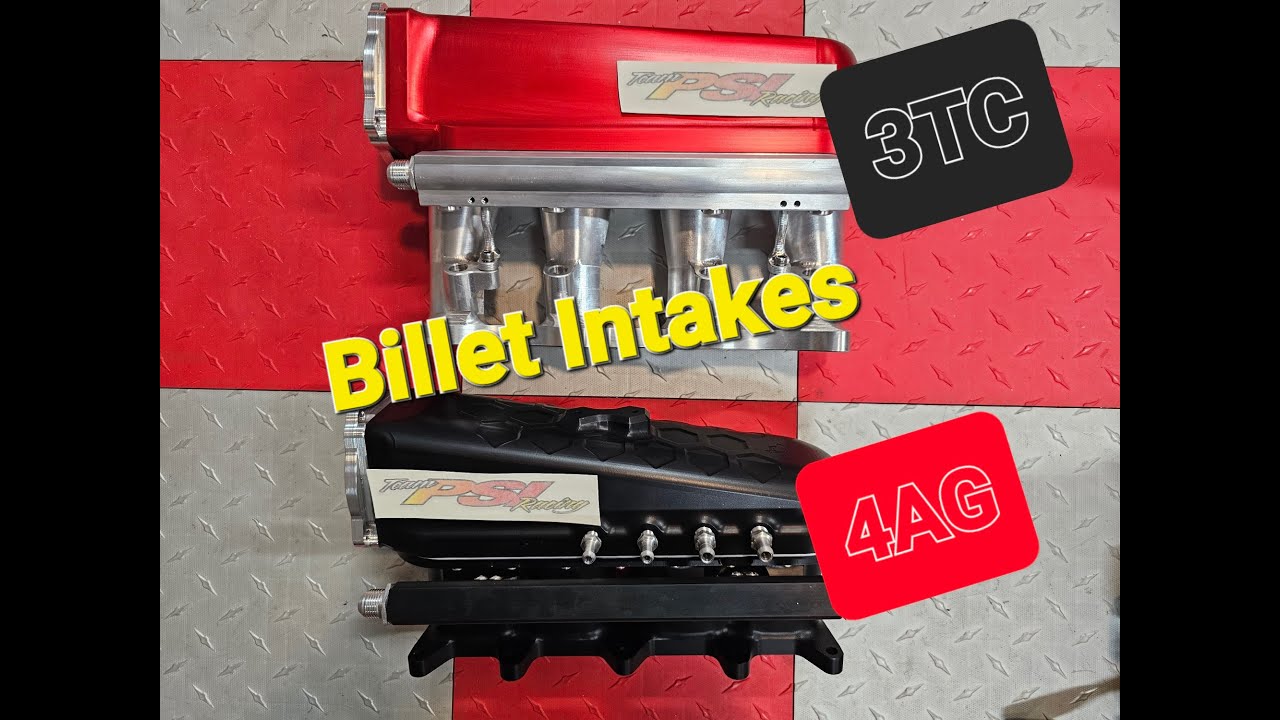 3TC 4AG Billet Intakes #4ag #3tc #toyota - YouTube