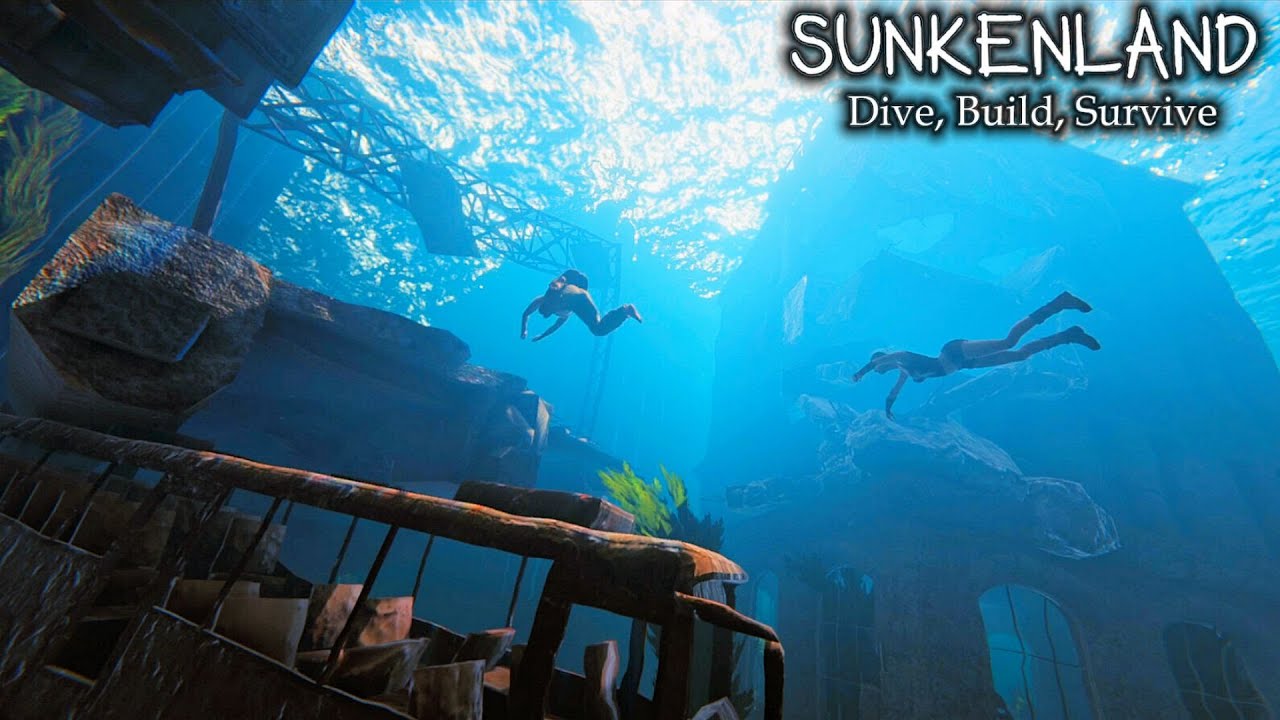 Day 4 Waterworld Game Survival | Sunkenland Gameplay - YouTube