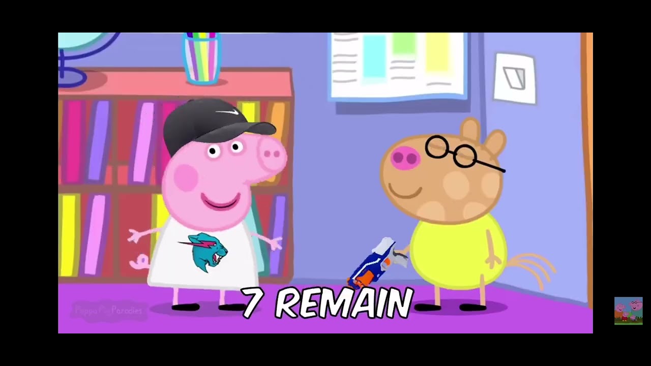 Peppa pig becomes mr beast - YouTube