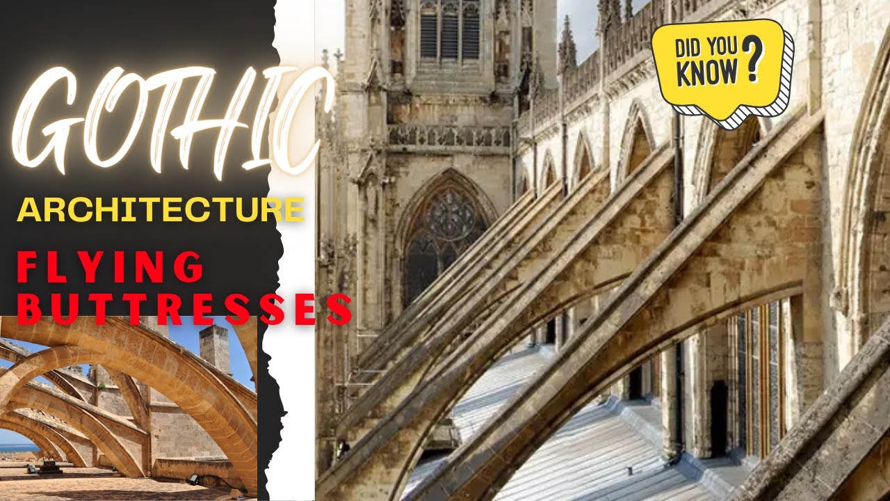 Gothic Cathedral Flying Buttress