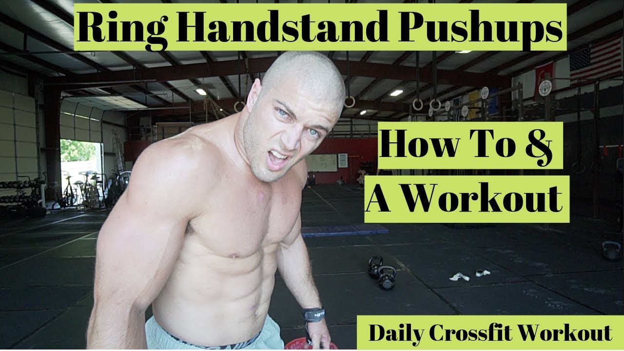 Ring Handstand Pushups - How To & A Workout - YouTube