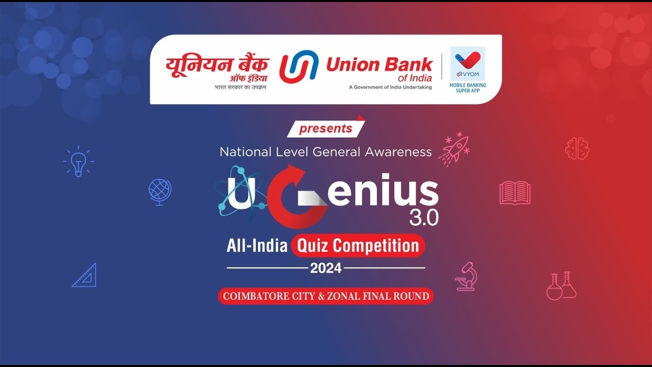 UGenius 3.0 | All India Quiz Competition 2024 - Coimbatore City & Zonal ...