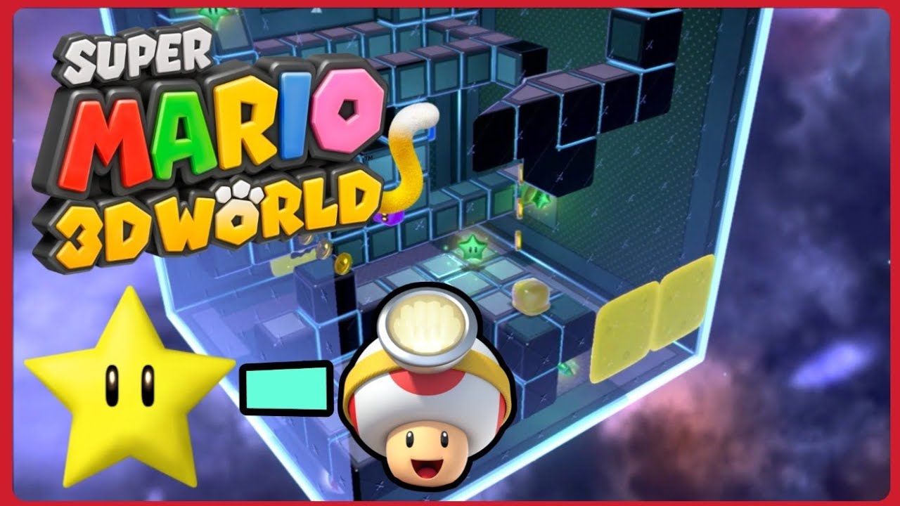 Super Mario 3D World: Star-Captain Toad Captain Toad Takes a Spin (All ...