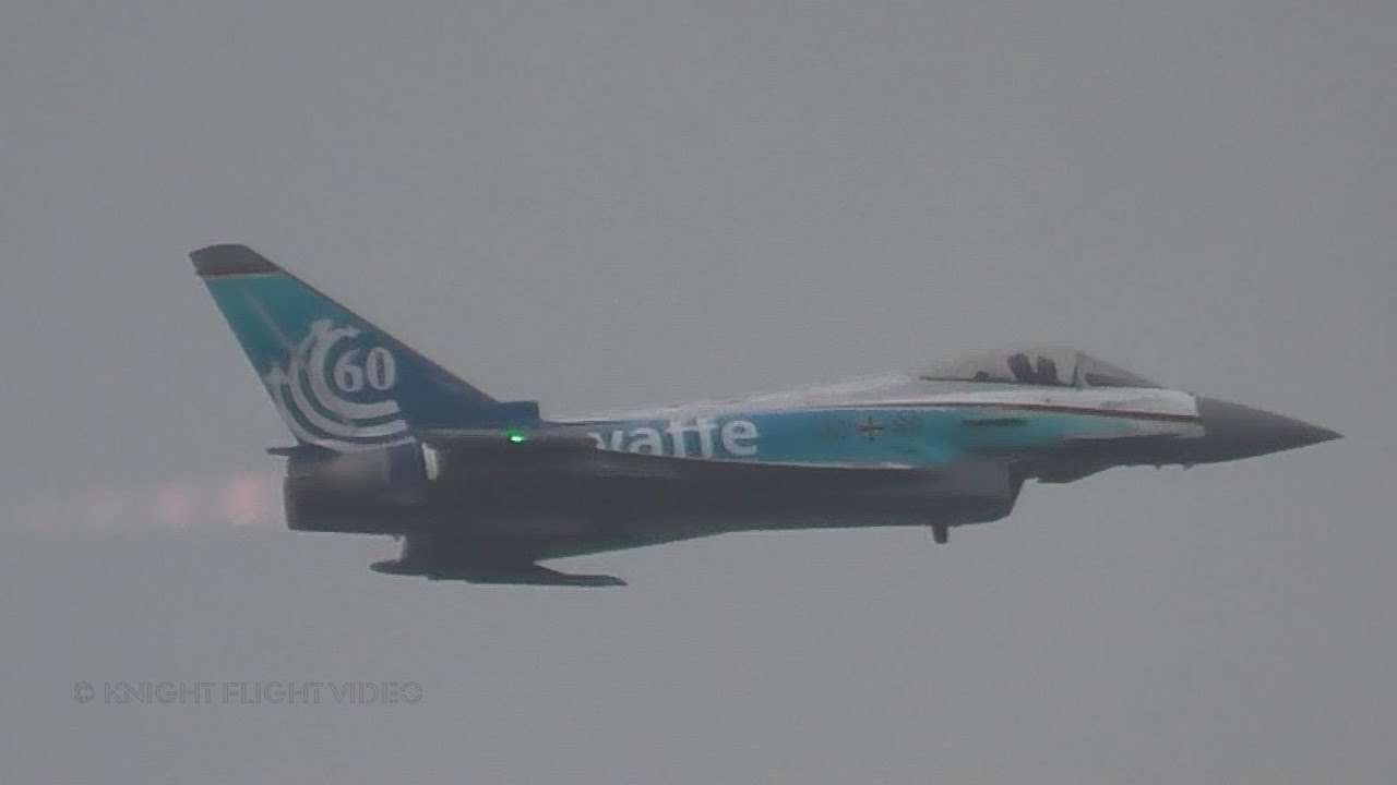 DEMO EUROFIGHTER TYPHOON - SPECIAL LIVERY 60 YEARS GERMAN AIR FORCE ...