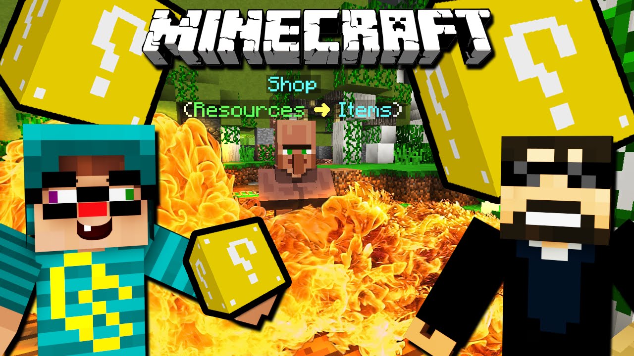 Minecraft: LUCKY BLOCK CRAZY WALLS w/ Ssundee! - YouTube