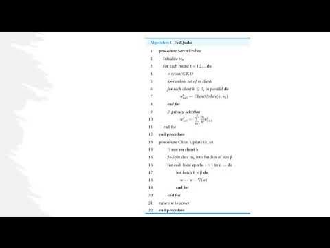 Federated Average algorithm - YouTube