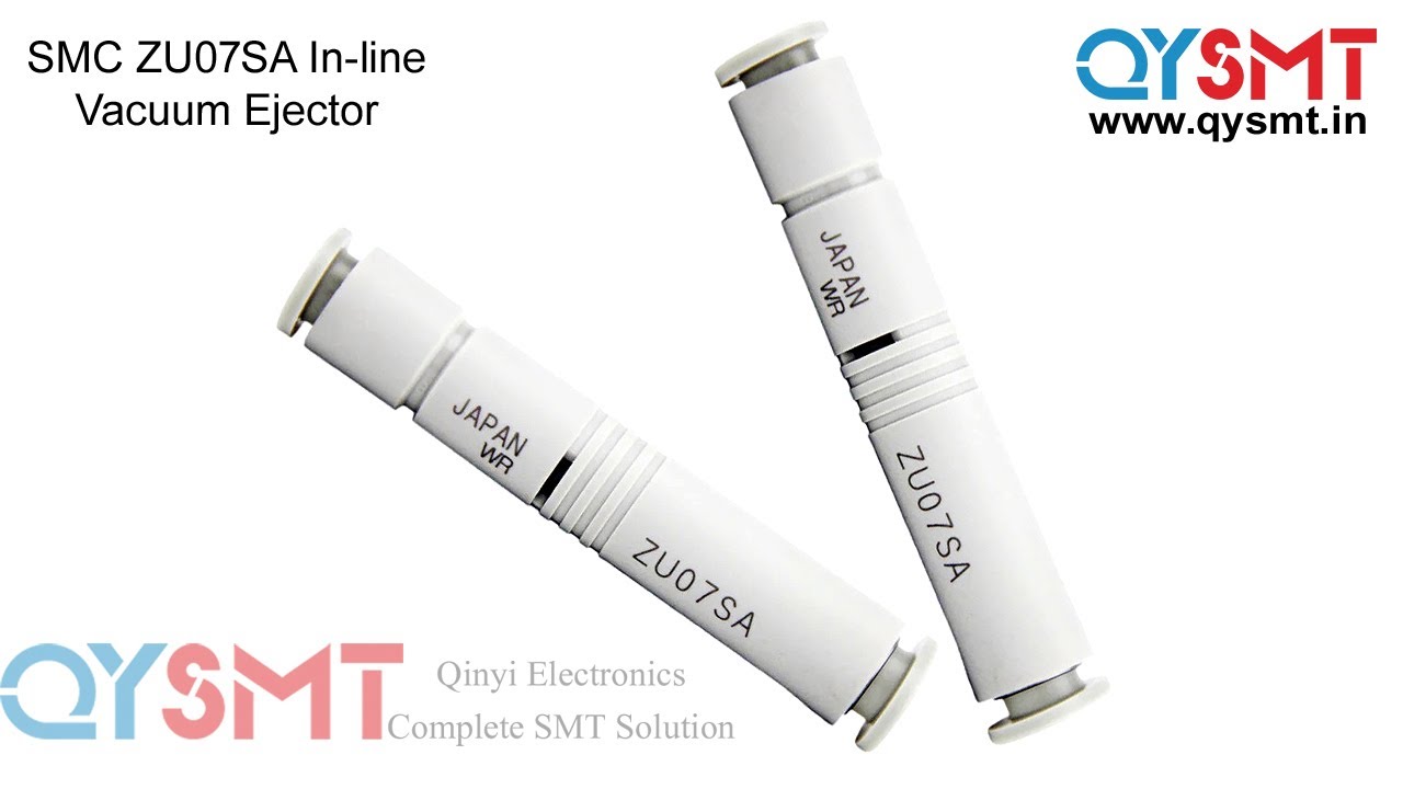 SMC ZU07SA In line Vacuum Ejector - YouTube