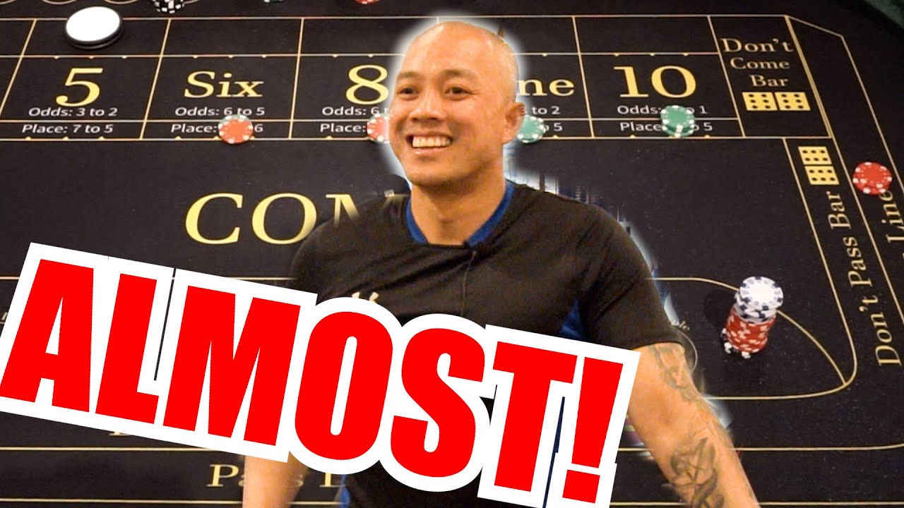 🔥ALMOST RECORD BREAKING🔥 30 Roll Craps Challenge - WIN BIG or BUST #450 ...