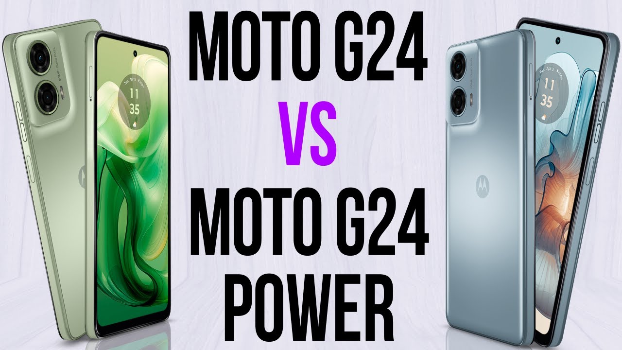 Moto G24 vs Moto G24 Power (Comparativo & Preços) - YouTube