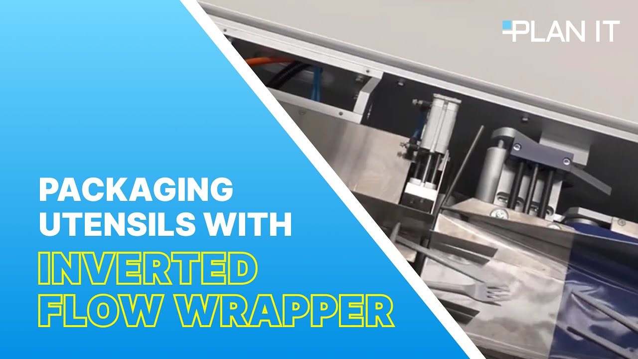 Plan IT Packaging Systems Inverted Flow Wrapper Utensils - YouTube