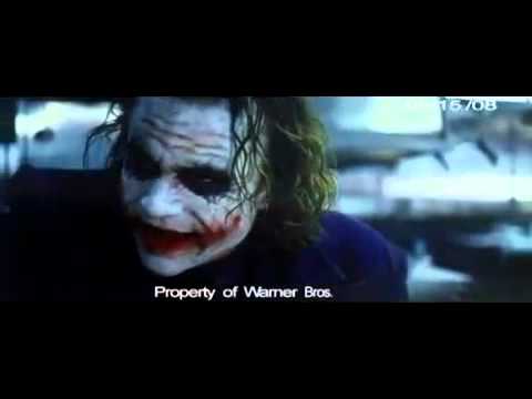 The Dark Knight | Joker Pencil Trick Scene - YouTube