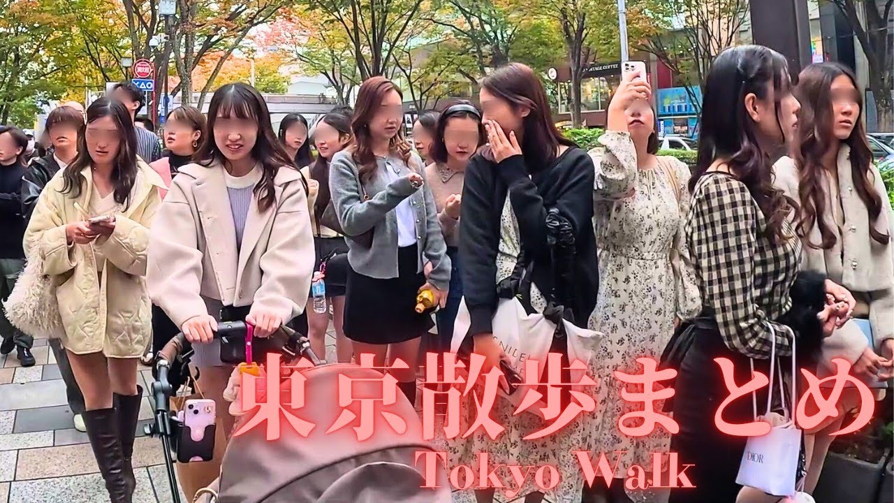 【Tokyo Walk】Exploring Shibuya & Harajuku - A Compilation of Tokyo ...