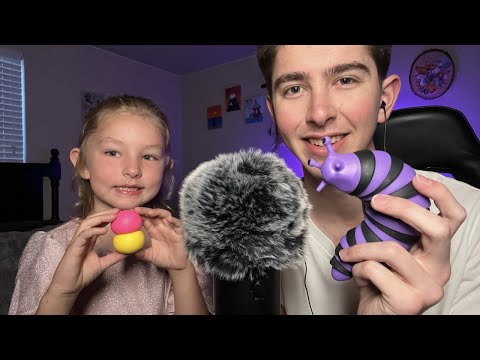 ASMR My 6 Year Old Sister Tries To Give You Tingles in 14 Minutes - YouTube