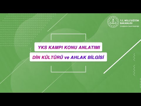 Din Kültürü ve Ahlak Bilgisi YKS Kampı Konu Anlatım-3 (Din ve İslam)