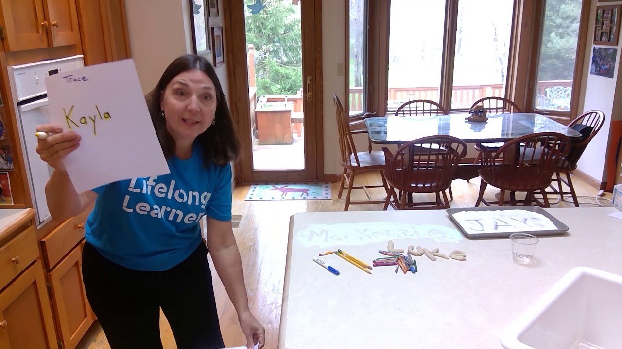 Kindergarten Club | Part 1: Warm Up - Writing - YouTube