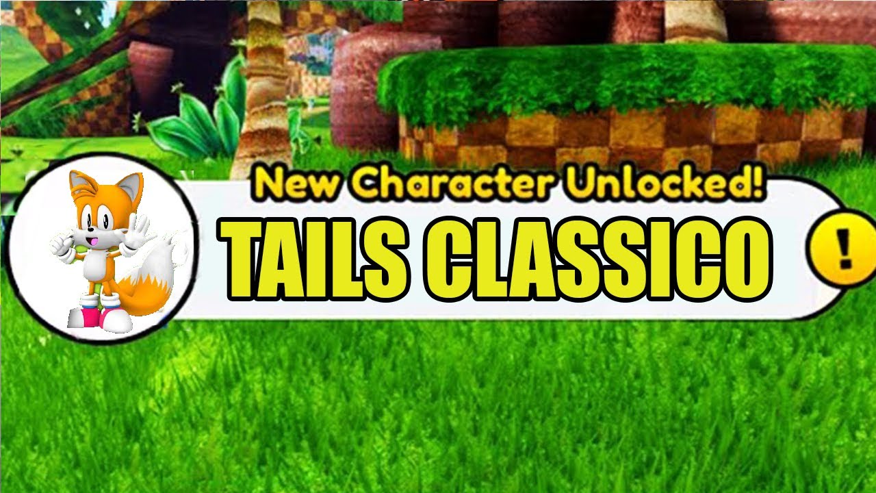 FUI O PRIMEIRO A GANHAR O TAILS CLASSICO NO SONIC SPEED SIMULATOR ...