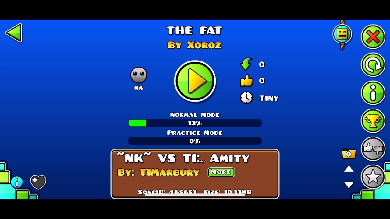 the fat by Xoroz (14% mega fluke) (69000000) ~ Geometry Dash - YouTube