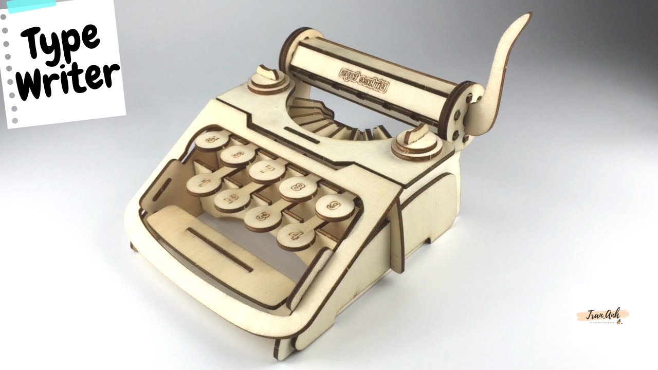 How to make a TypeWriter | Trần Anh DIY - YouTube