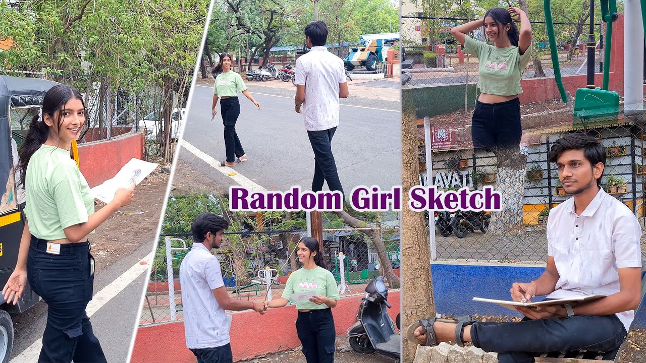 Random Sketch for Girl |#random #girl | Song Tere Nainon Mein (Lyrics ...