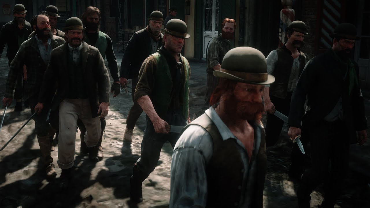 RED DEAD REDEMPTİON 2 - Gangs of New York Part 1 - YouTube