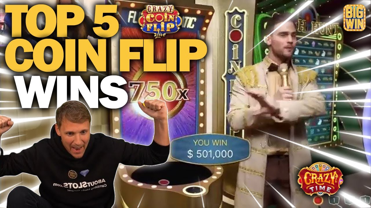 TOP 5 BIG COIN FLIPS! - YouTube