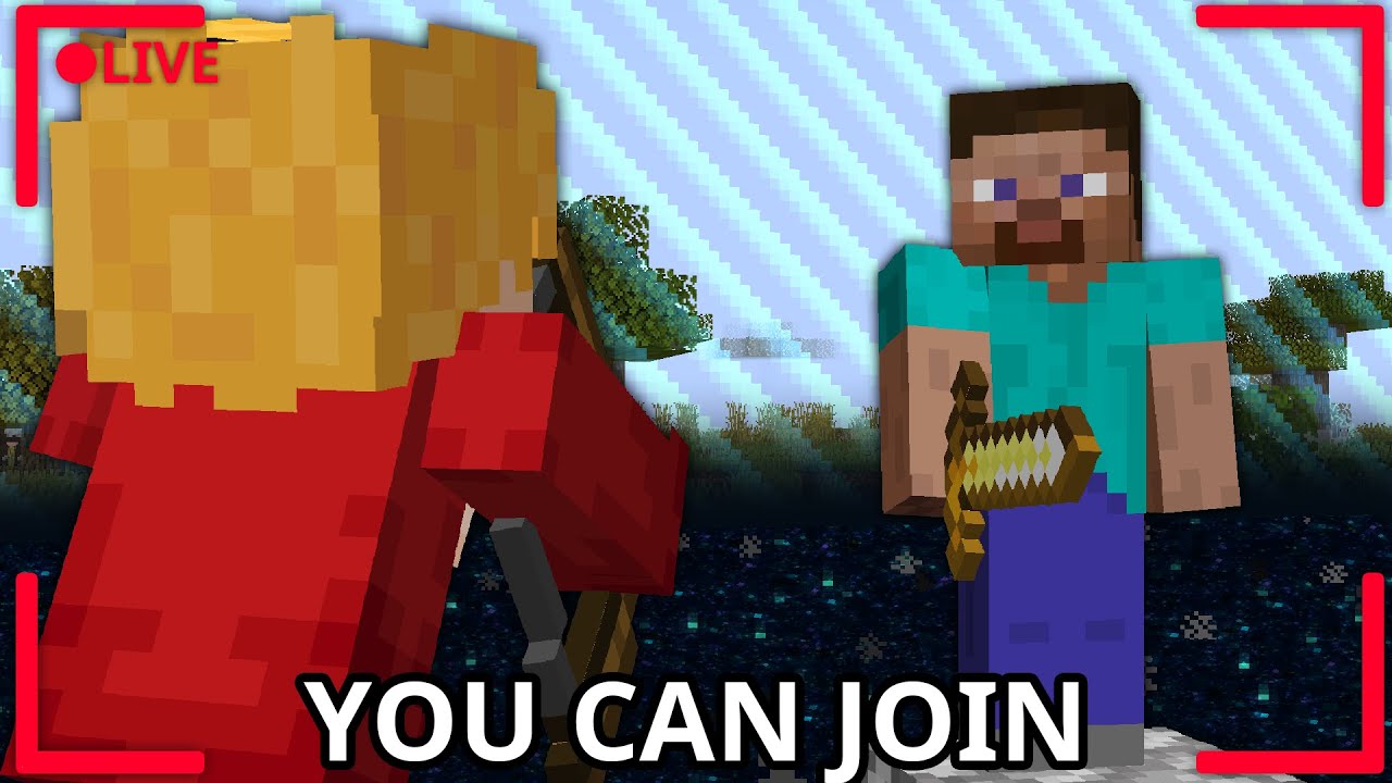 Minecraft Void Rising but ANYONE CAN JOIN!!! - YouTube