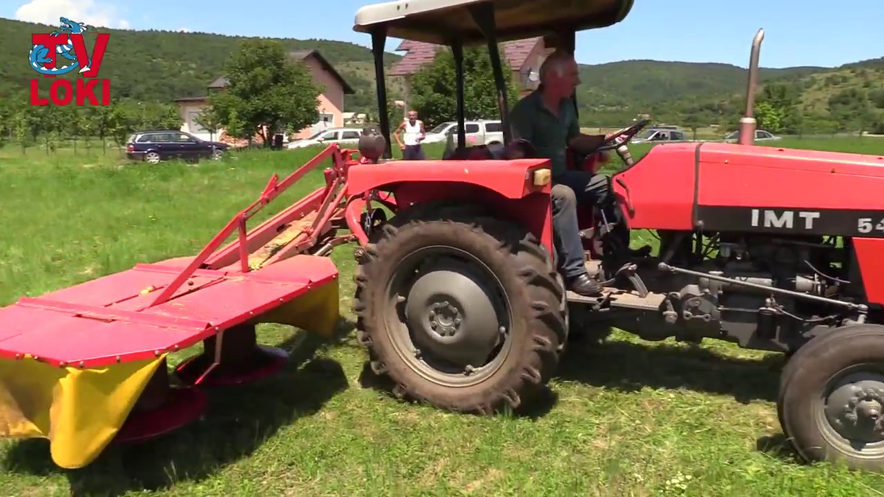 Tractor IMT 542 - YouTube