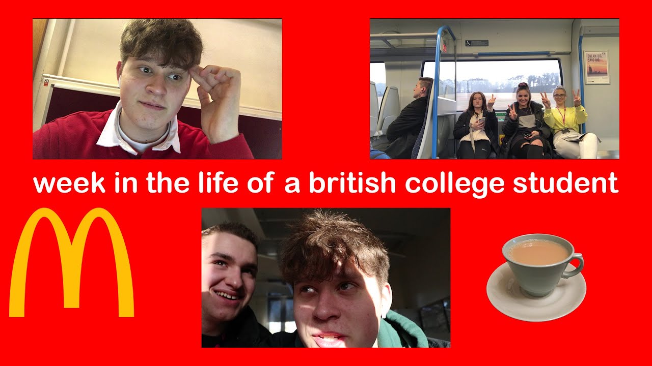 week in the life of a british college student (UK COLLEGE VLOG) - YouTube