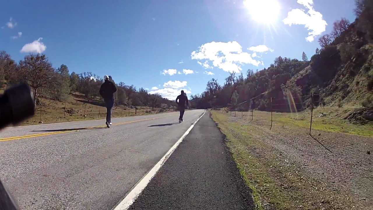 human drag racing - YouTube