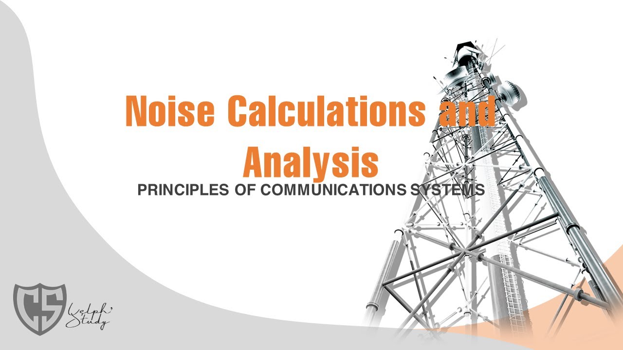 Principles Of Communications Noise Calculations - YouTube