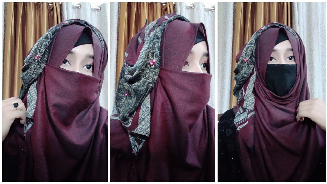 Hijab Tutorial with or without Niqab/Casual Hijab Tutorial by # ...