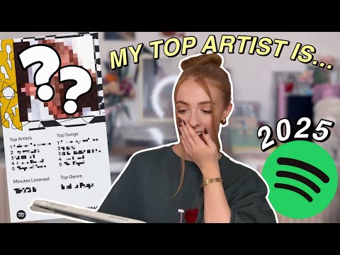 Reacting To My Spotify Wrapped 2025! *my top artist has changed!?* 🎶