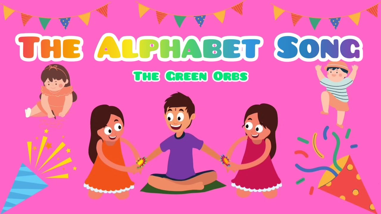 The Alphabet Song II The Green Orbs (Kids Song No Copyright) - YouTube