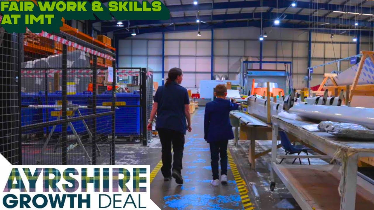 Fair Work and Skills at IMT Aviation, South Ayrshire - YouTube