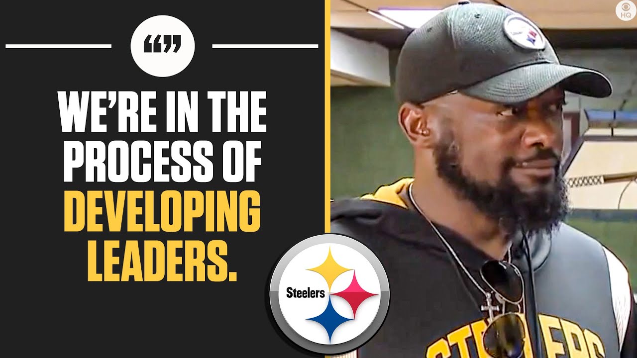 Steeler Head Coach Mike Tomlin talks UPCOMING Season and LEADERSHIP ...